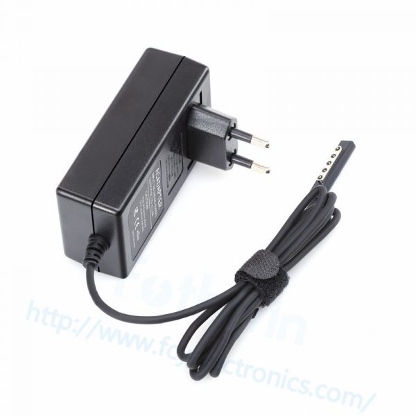 Microsoft Surface Pro Charger 12V 3.6A 44W Travel Portable Power Supply ...